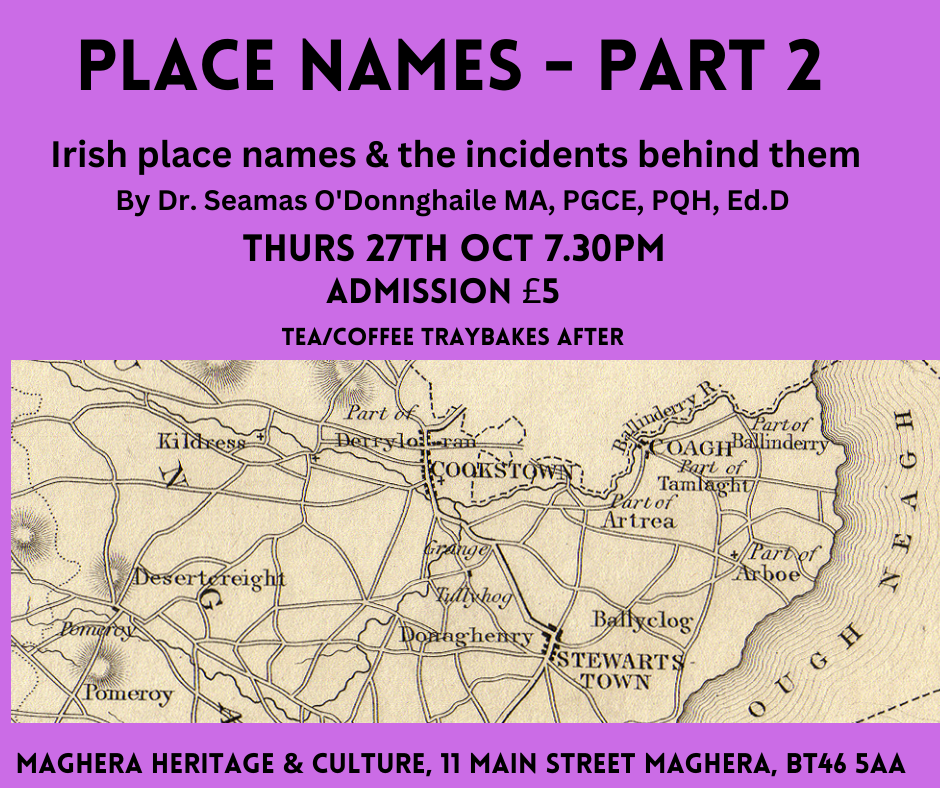  Place Names Talk Part II Community Support